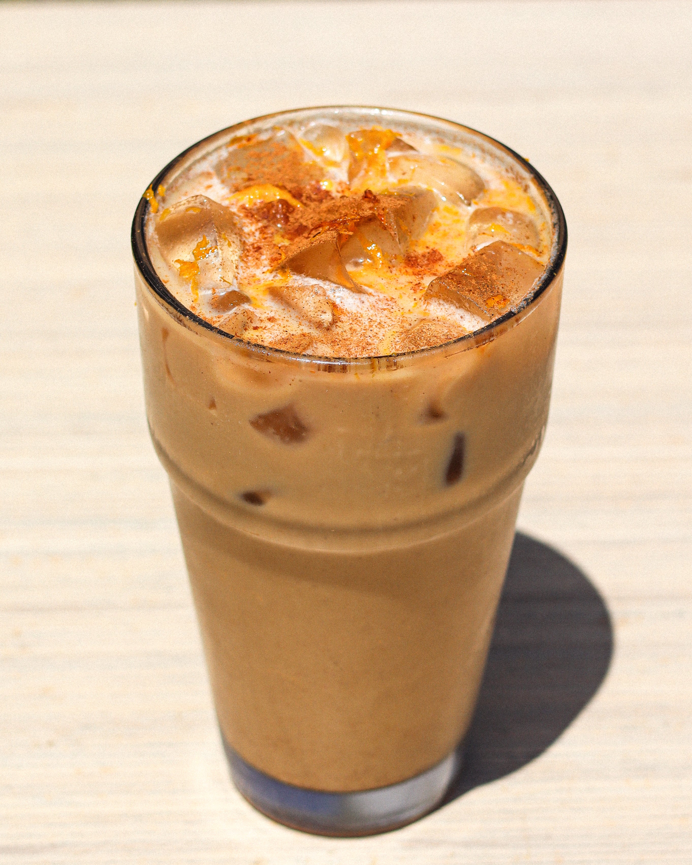Iced Sunrise Latte - 16 oz | Land and Water Coffee